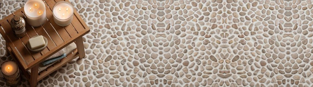 Buy Polished Pebble Tiles Online | Tile Hub