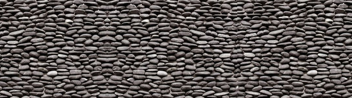 Buy Standing Pebble Stone Border - Elegant & Versatile | Tile Hub