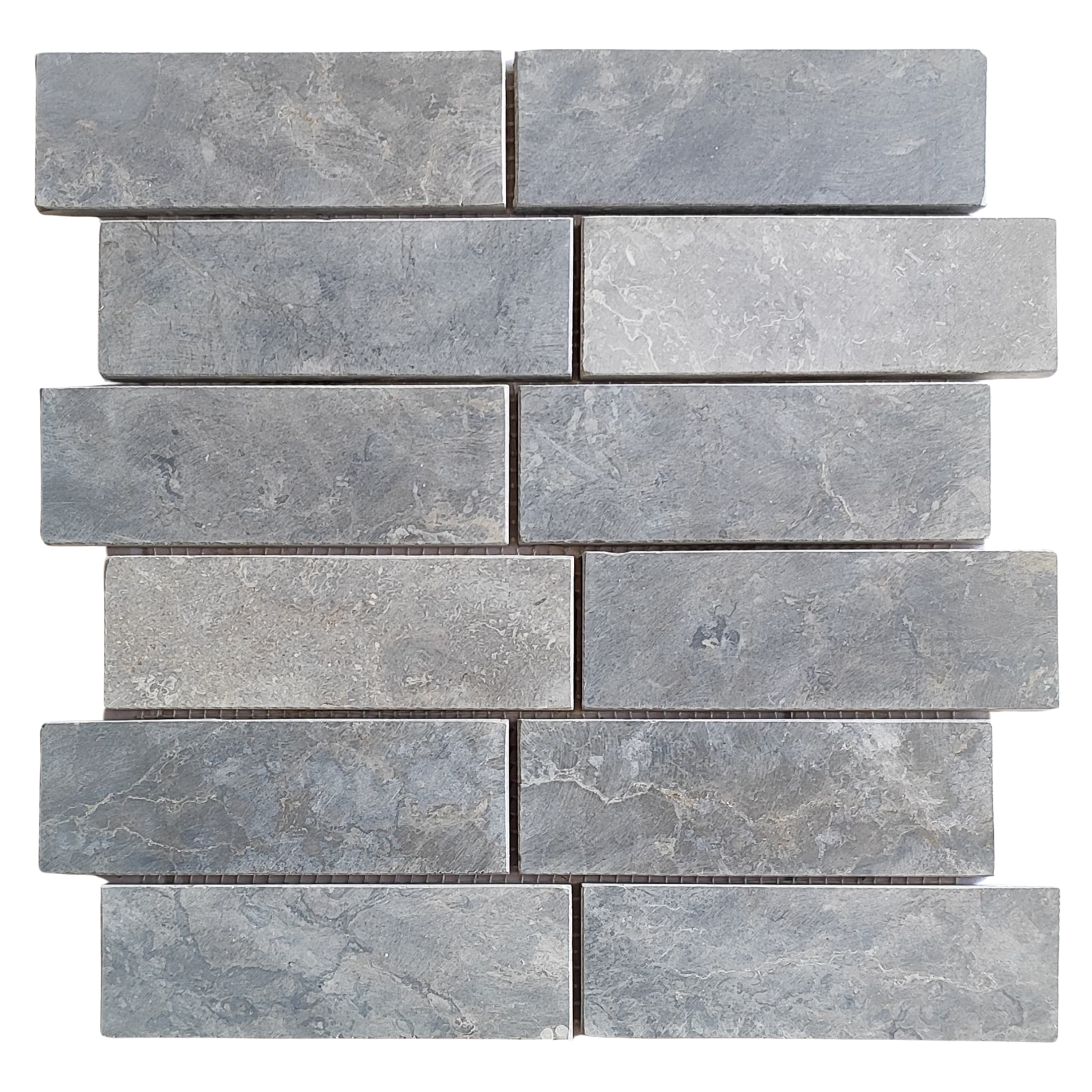 Stone Grey Subway 2x6 Marble Mosaic Tile | Tile Hub