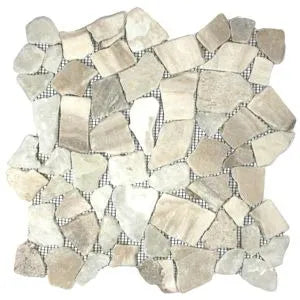 Mixed Quartz Mosaic Tile | Tile Hub